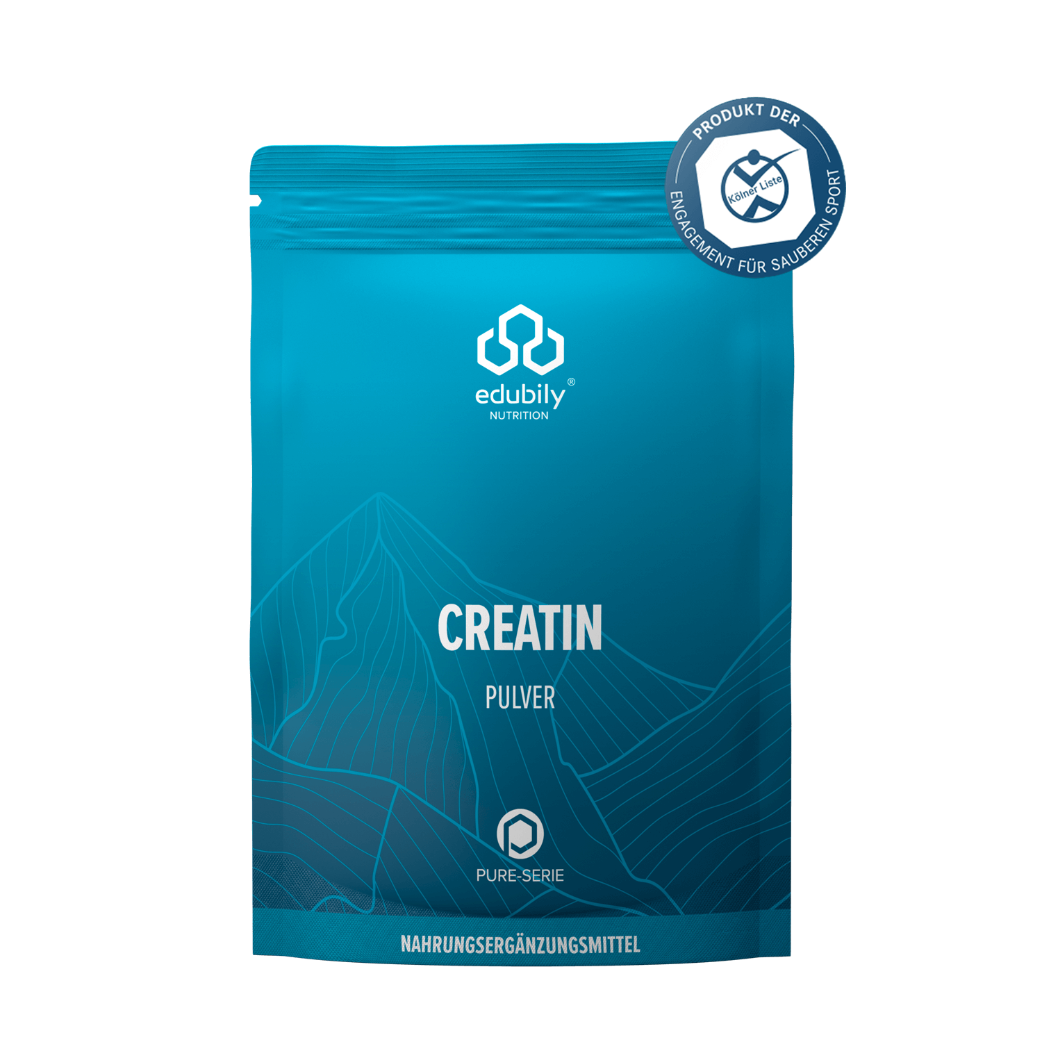 Creatin Pulver ohne Füllstoffe oder Aroma kaufen | edubily®